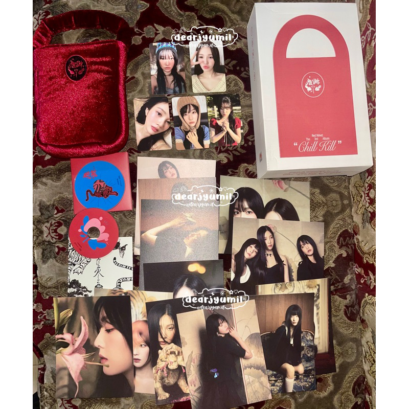 Jual RED VELVET - KILL CHILL Bag ver. photocards | Shopee Indonesia