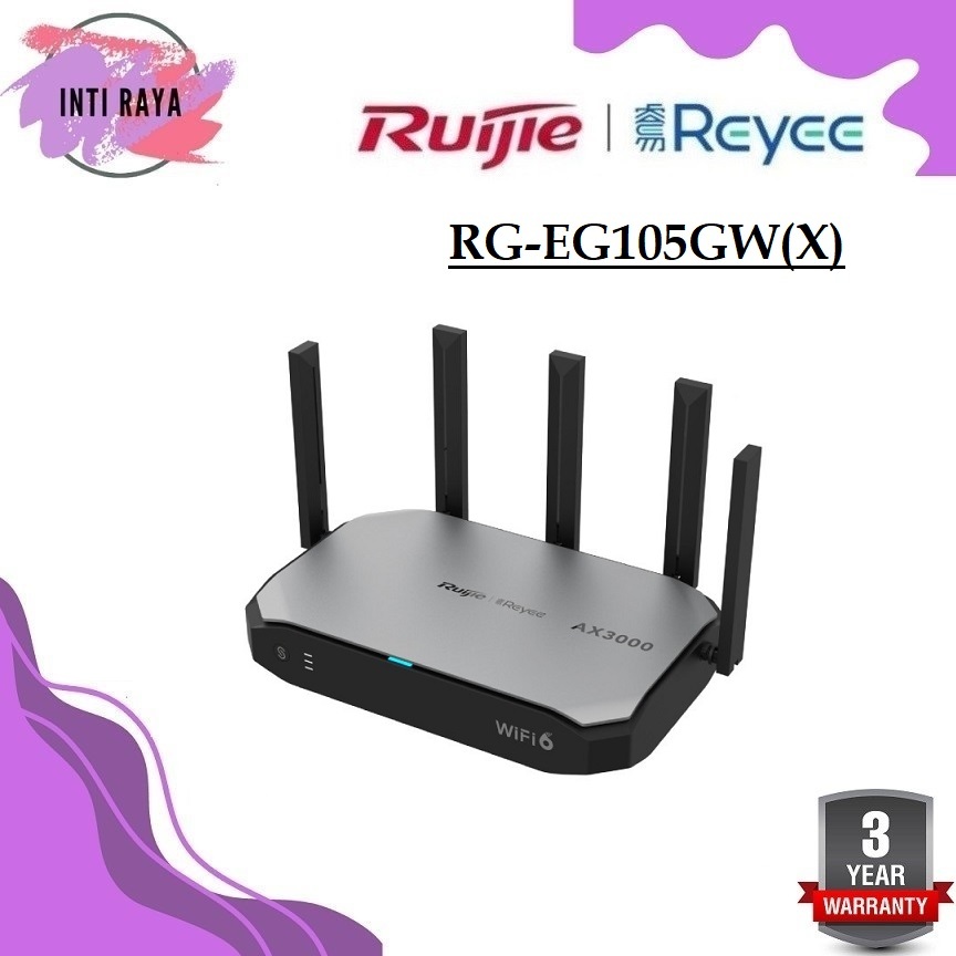 Jual Ruijie RG-EG105GW-X Wi-Fi6 AX3000 High-performance All-in-One ...