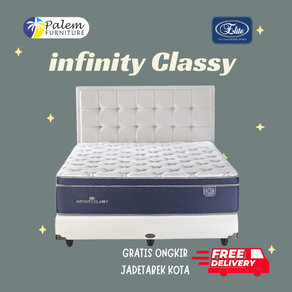 Jual Elite Infinity Classy Kasur Springbed Matras (Kasur + Divan ...