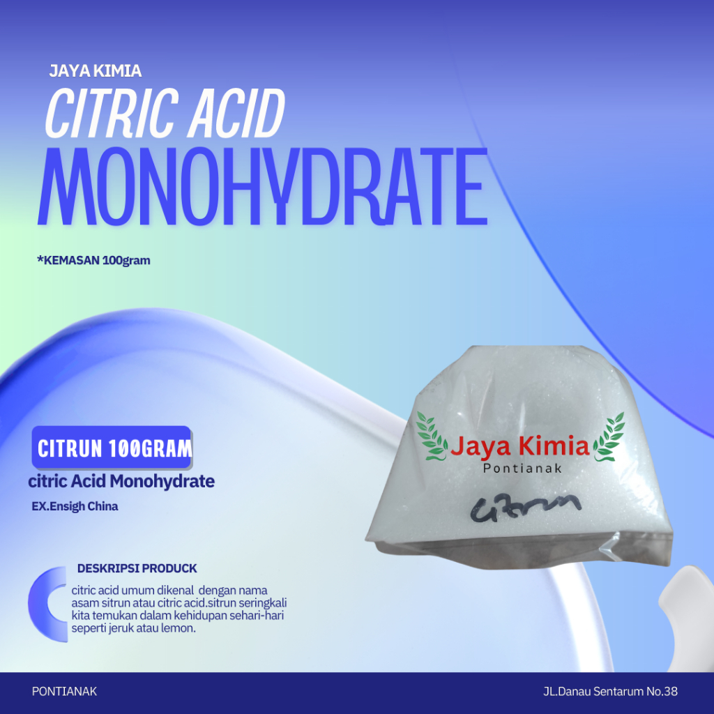 Jual citric acid/asam sitrat/sitrun 100gr | Shopee Indonesia