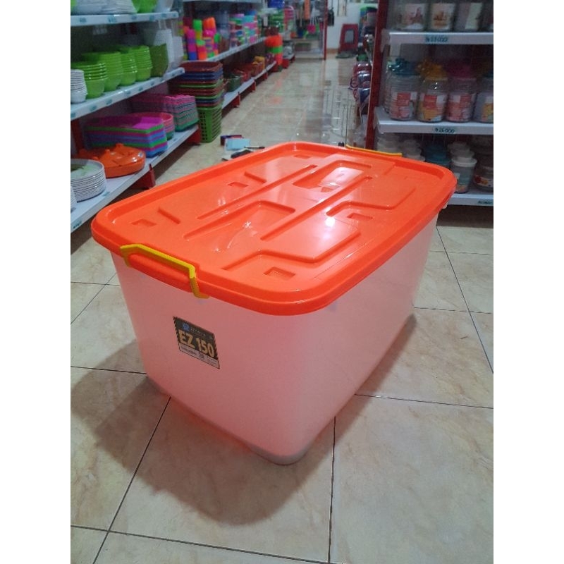 Jual BOX container plastik serbaguna/Ezy box 150 Liter | Shopee Indonesia