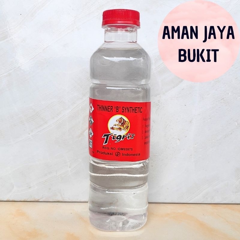 Jual Thinner Thiner Botol Plastik -+ 400ml pengencer cat | Shopee Indonesia