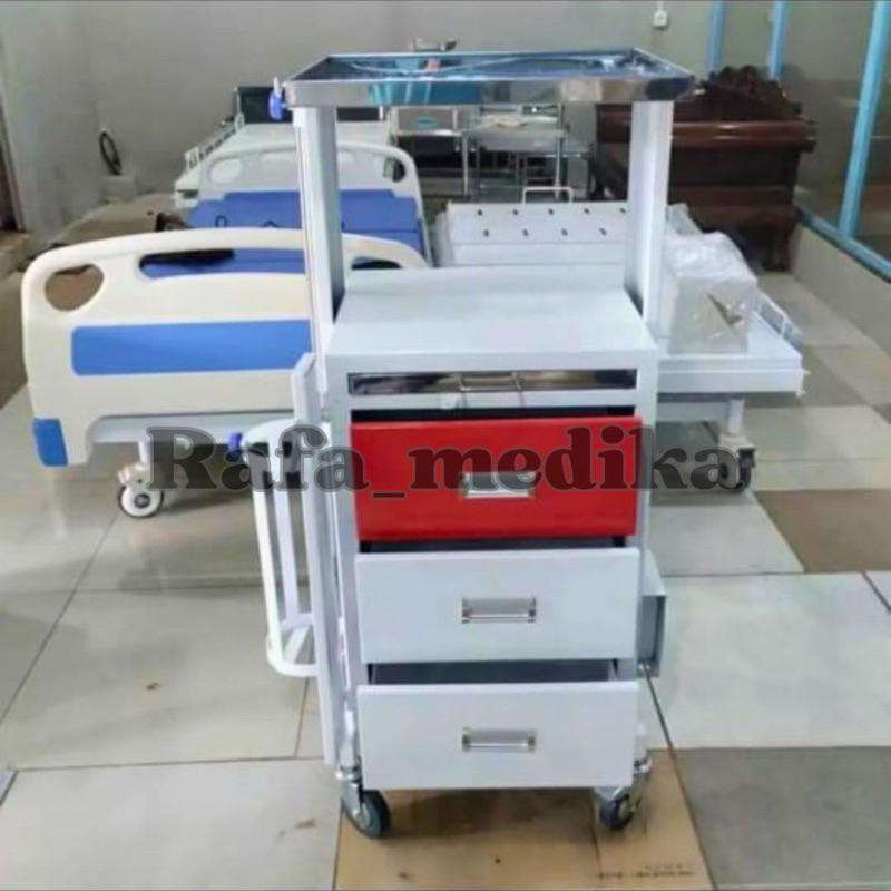 Jual Trolley emergency medis / Troli emergensi medis IGD | Shopee Indonesia