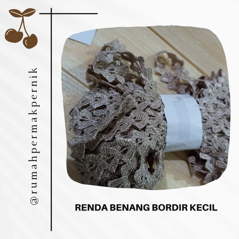Jual Renda Bordir Benang Kecil | Shopee Indonesia