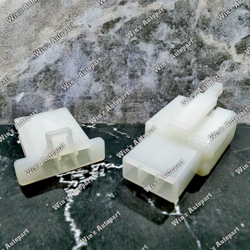Jual SOKET 3 PIN KECIL NYLON TIPE 110 (SOCKET ONLY/KOSONGAN) / SOCKET 3 ...