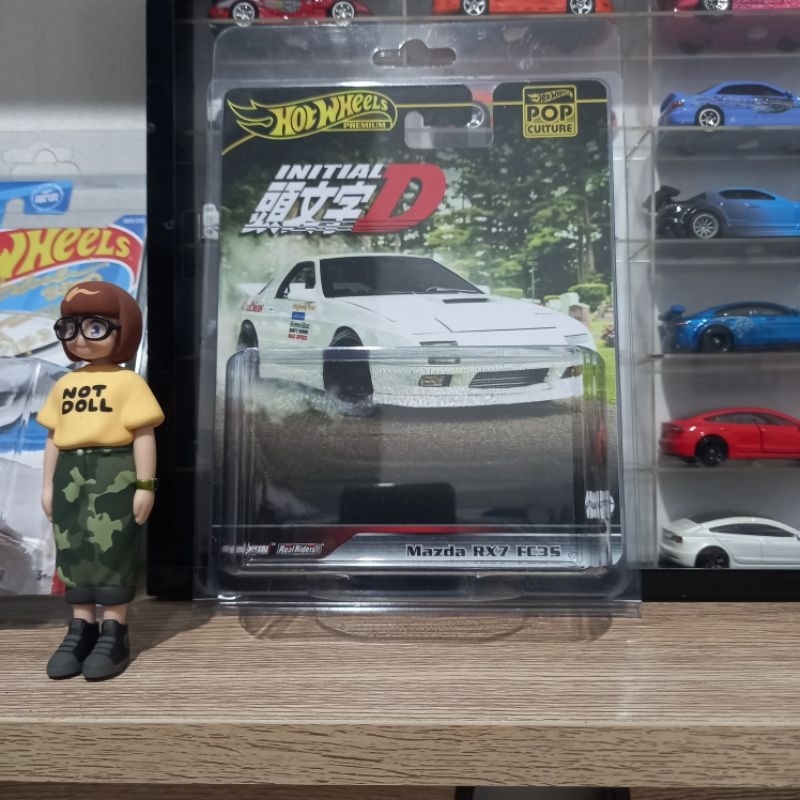 Jual Custom Card Mazda RX7 FC Redsuns Initial D Hot Wheels Premium ...
