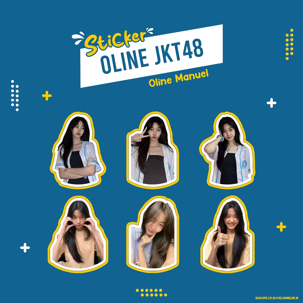 Jual [ ISI 6 ] Sticker Pack JKT48 Lucu Aesthetic High Quality | Shopee ...