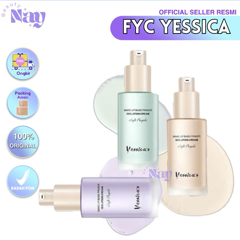 Jual FYC YESSICA MAKE UP BASE PRIMER ISOLATION CREAM PRIMER WAJAH BASE ...