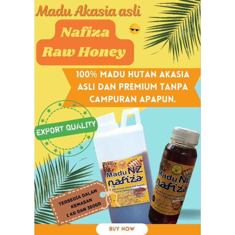 Jual Nafiza Raw Honey 1 kg | Shopee Indonesia
