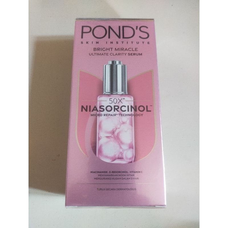 Jual KEMASAN BARU !! Pond's Bright Miracle Ultimate Clarity Serum 30gr ...