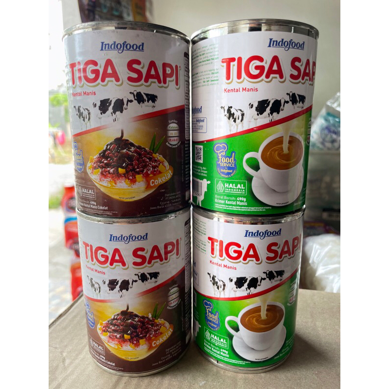 Jual Indofood Tiga Sapi Kental Manis | Shopee Indonesia