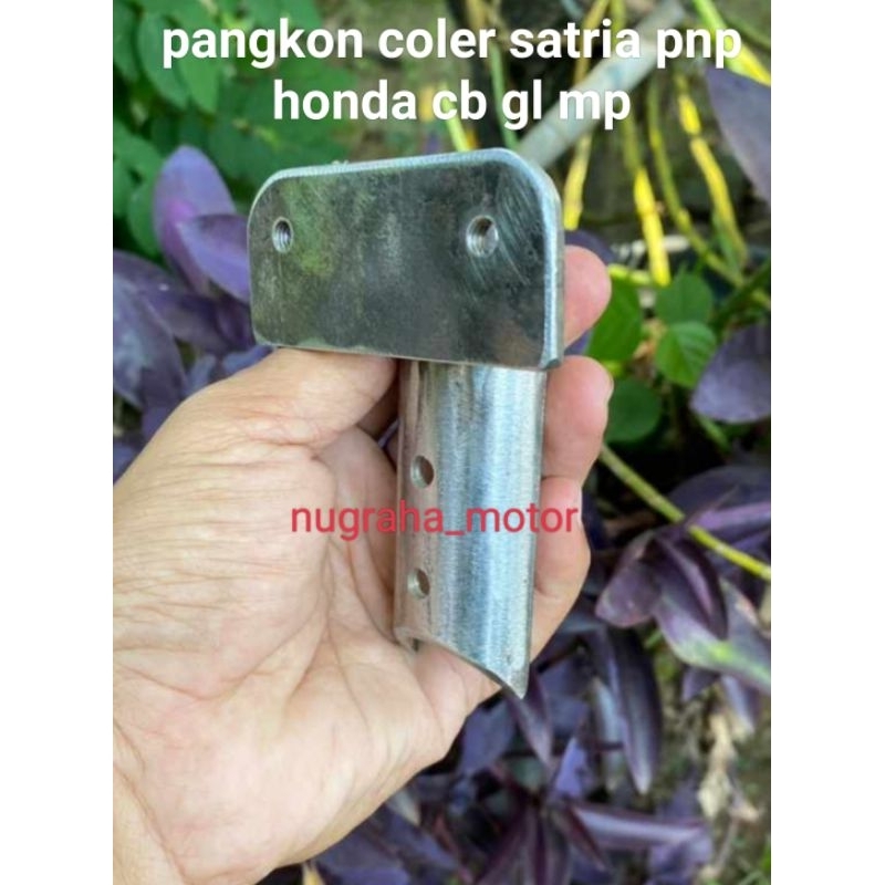 Jual pangkon breket pangkon oil culer coler satria dan morin pnp honda ...
