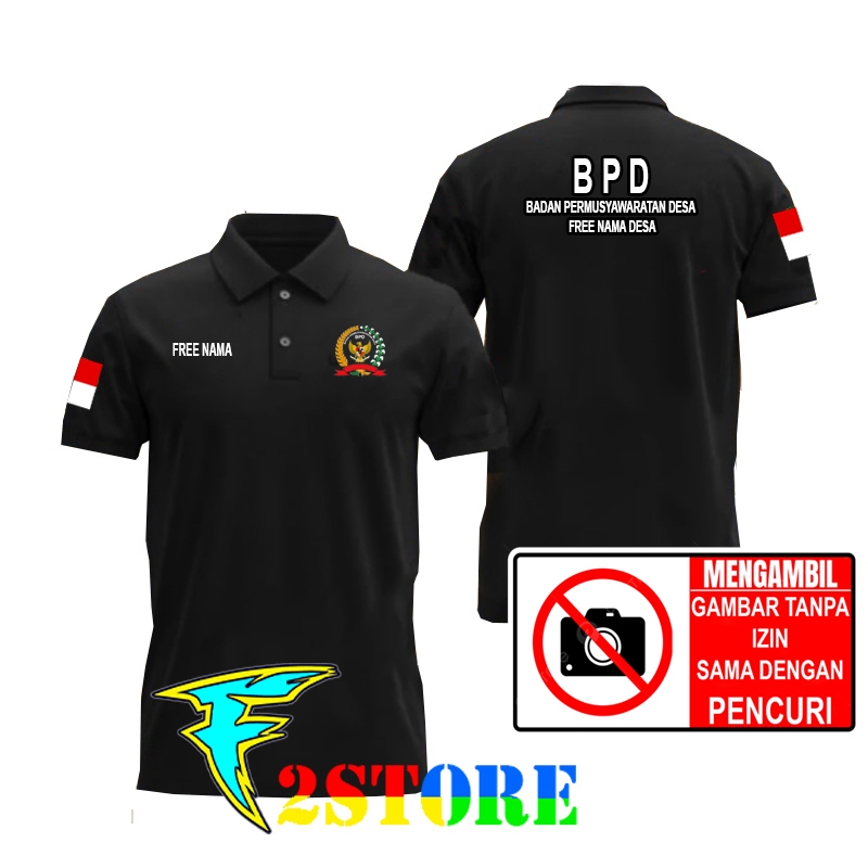 Jual Baju Kaos Kerah Model Polo BPD - BADAN PERMUSYAWARATAN DESA FREE ...