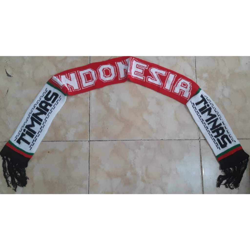 Jual SYAL TIMNAS INDONESIA SYAL RAJUT | Shopee Indonesia