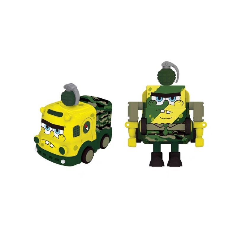 Jual Mainan Mobil dan Action Figure SPONGEBOB TRANSFORMASI Original ...