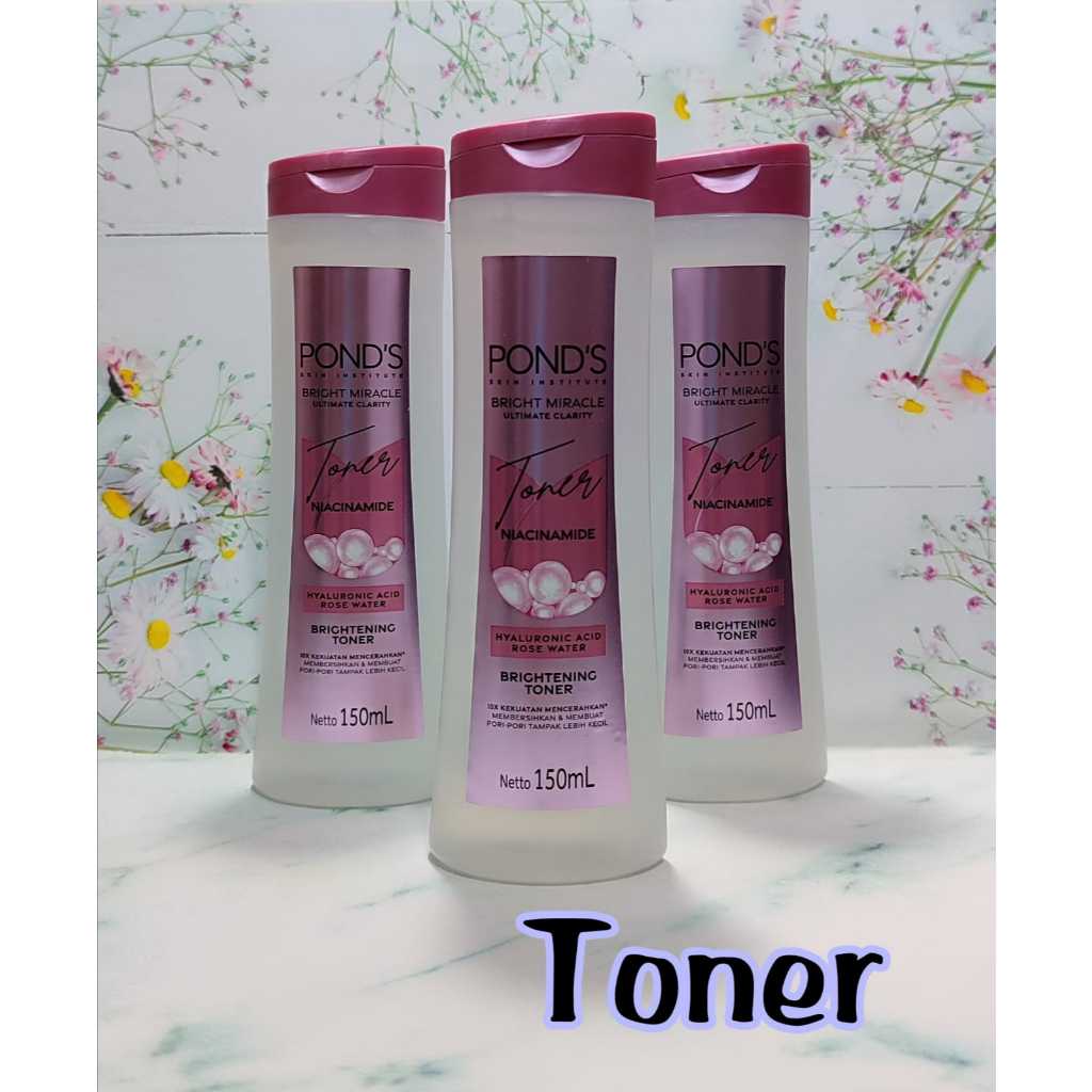 Jual New Brightening Toner Pond's Bright Beauty 150ml Hyaluronic Acid ...