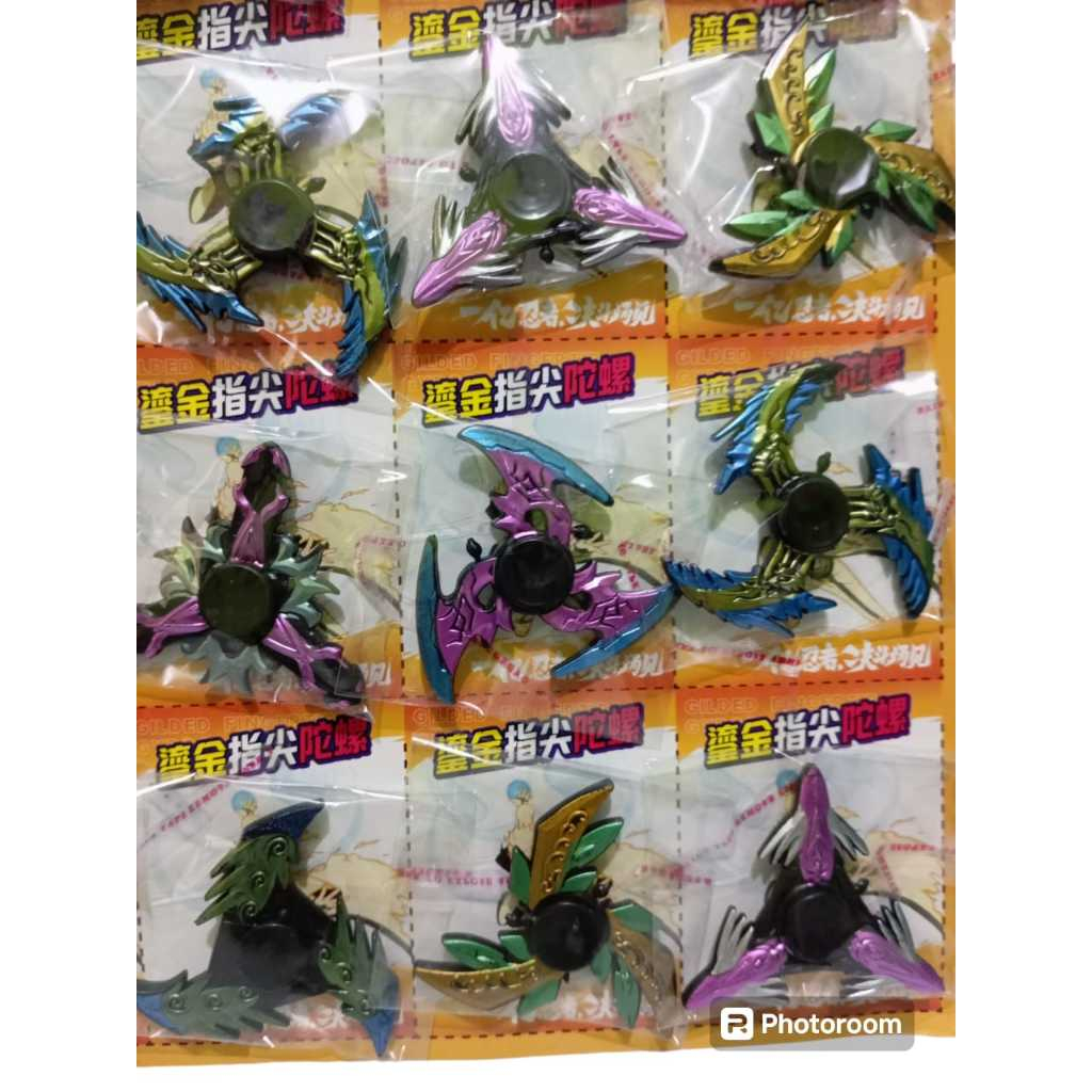 Jual Mainan Fidget Spinner Bentuk Suriken Naruto Sasuke | Shopee Indonesia
