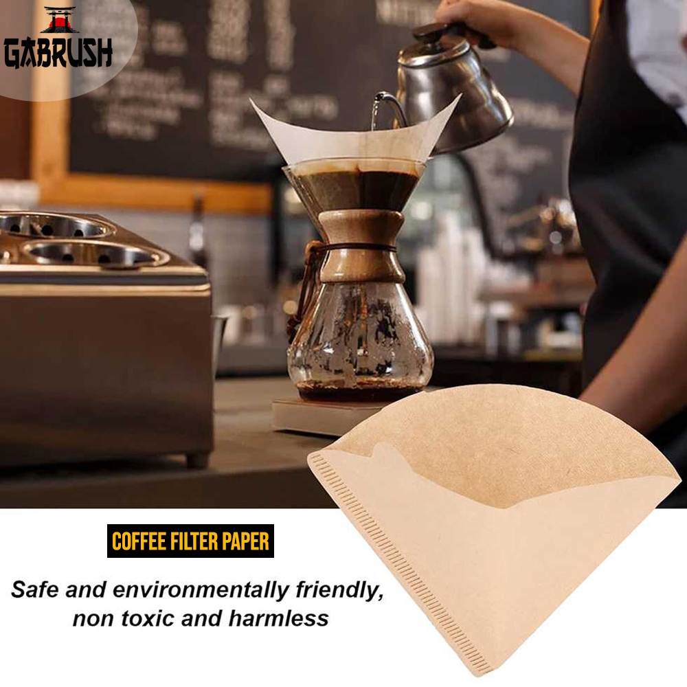 Jual Coffee Filter Paper Pulp Kertas Saring Kopi 100pcs | Shopee Indonesia