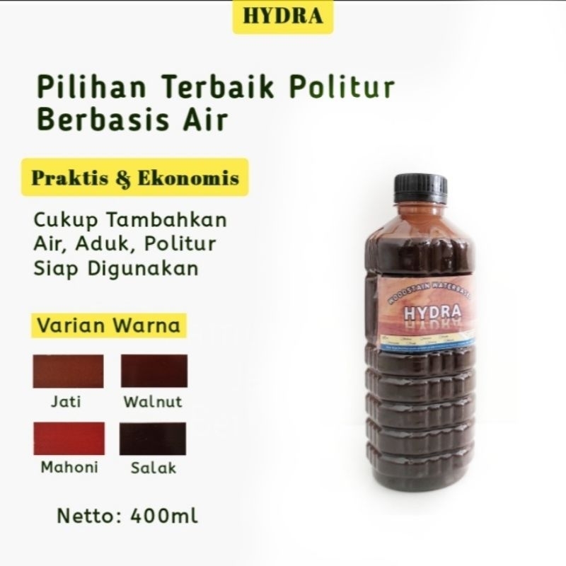 Jual Politur Plitur Water Based kayu jati dan kayu mahoni salak teak ...