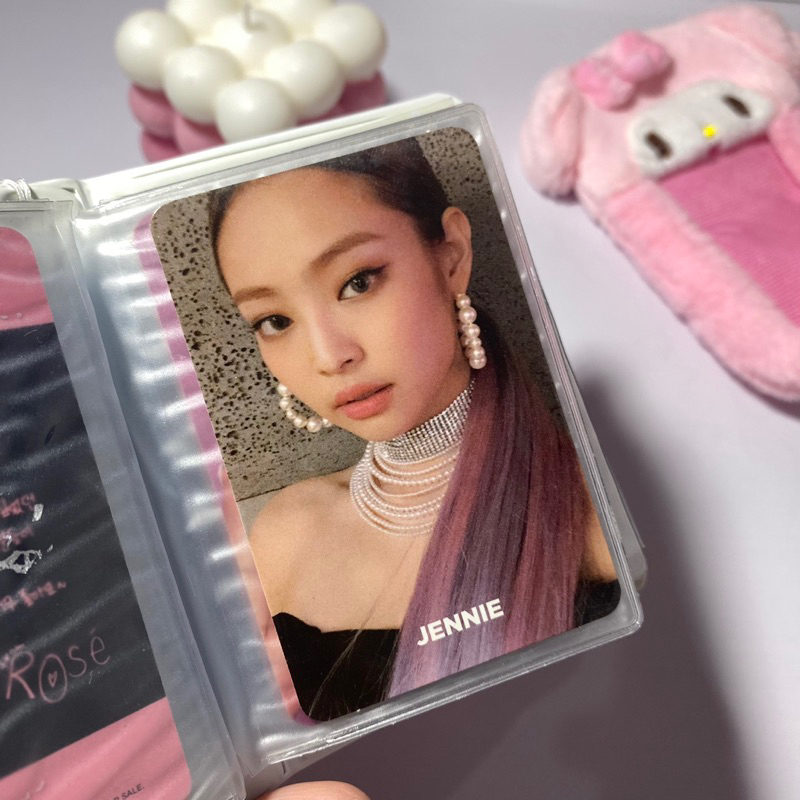 Jual (OFFICIAL) Photocard JENNIE Blackpink SQUARE UP ALBUM Pink Black ...