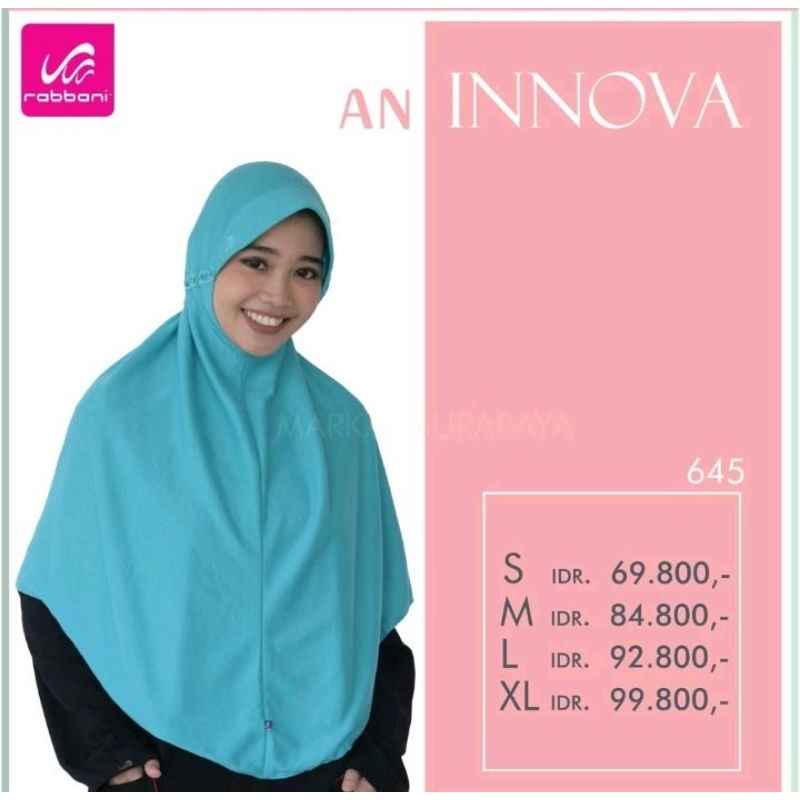 Jual KERUDUNG SEKOLAH RABBANI INNOVA UK.M ( COD ) | Shopee Indonesia