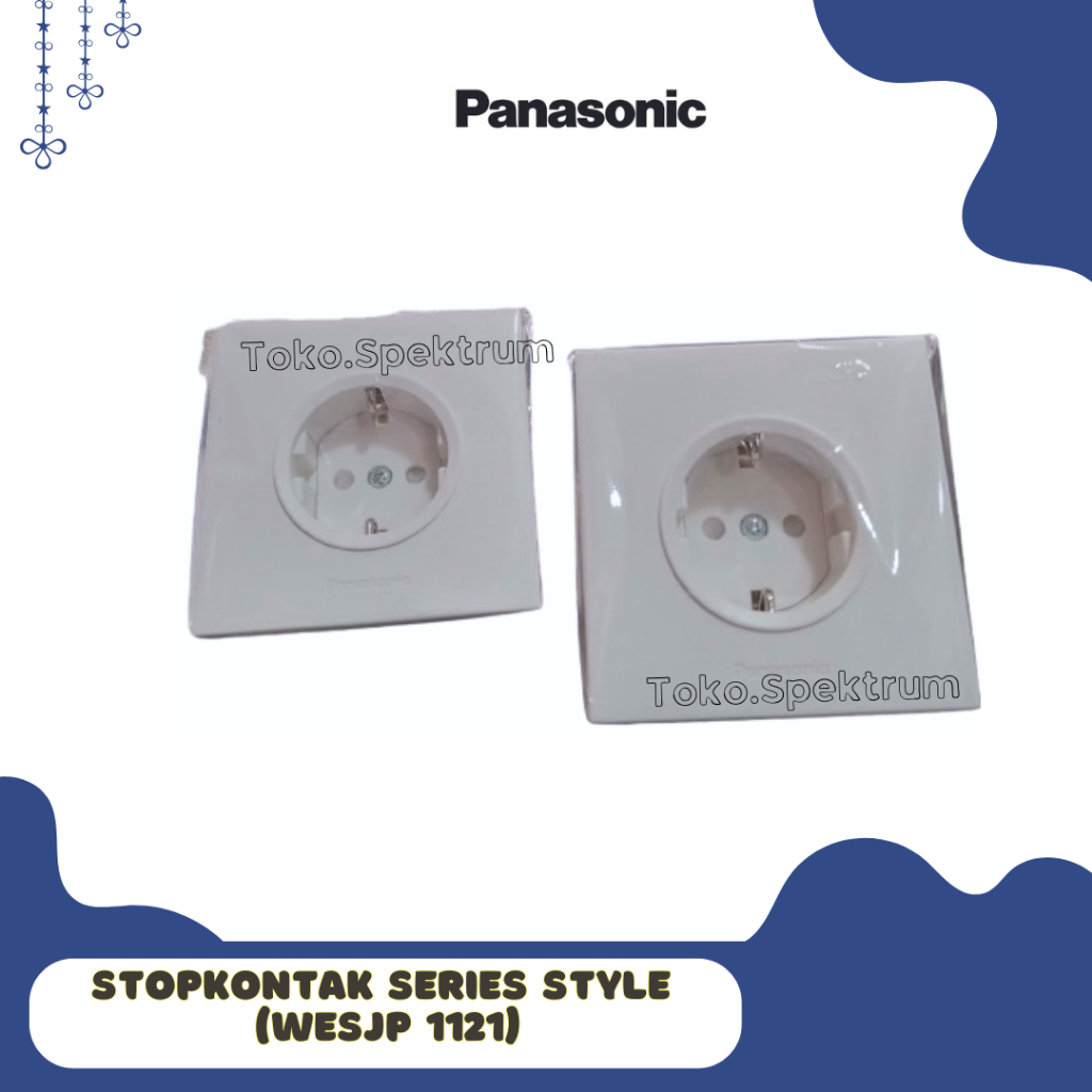 Jual Stop Kontak CP WESJP1121 STYLE SERIES - PANASONIC | Shopee Indonesia