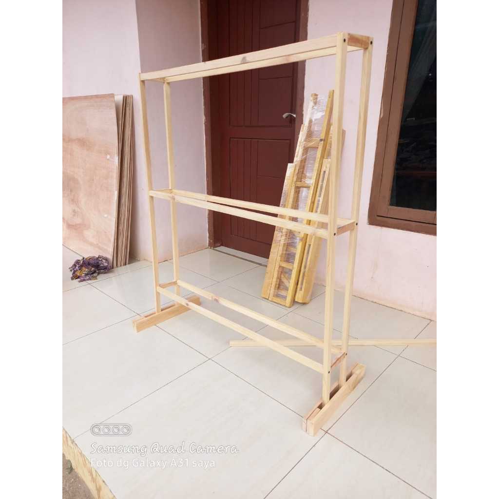 Jual Rak Buket 3 Susun Kecil Ukuran 120 x 120 Cm / 120 x 150 Cm ...