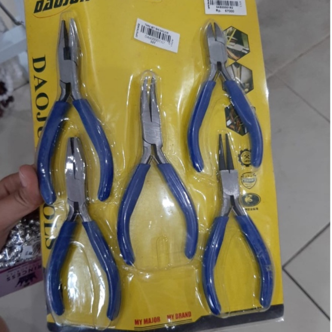 Jual TANG SET ISI 5 | ALAT CRAFT | TANG AKSESORIS ISI 5 | ALAT ...