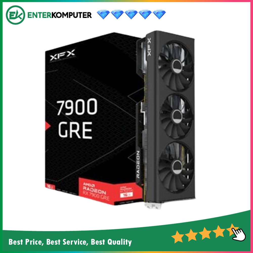 Jual VGA XFX Radeon RX 7900 GRE 16GB GDDR6 - RX-79GMERCBR | Shopee ...