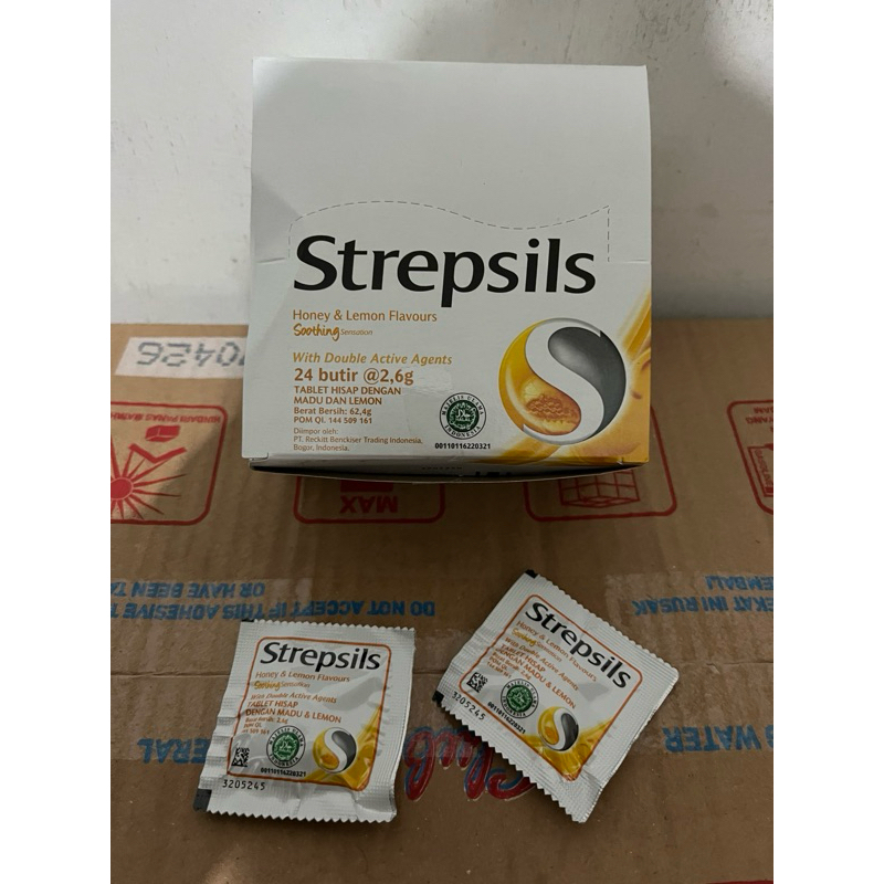 Jual strepsils permen melegakan tenggorokan (1pcs) | Shopee Indonesia