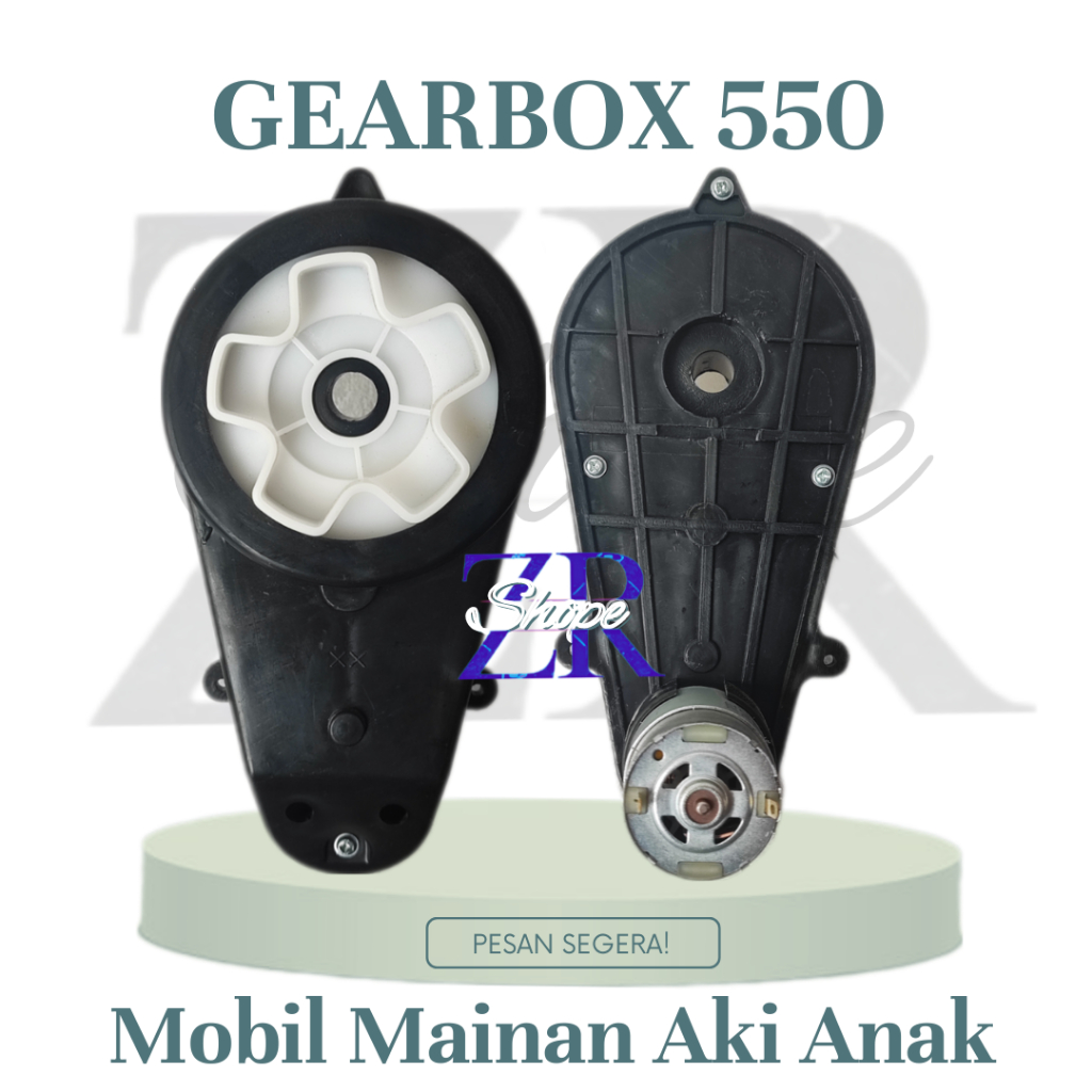 Jual ZRShope || Gearbox Type 550 Bintang Lima Dinamo Mobil Mainan Aki ...