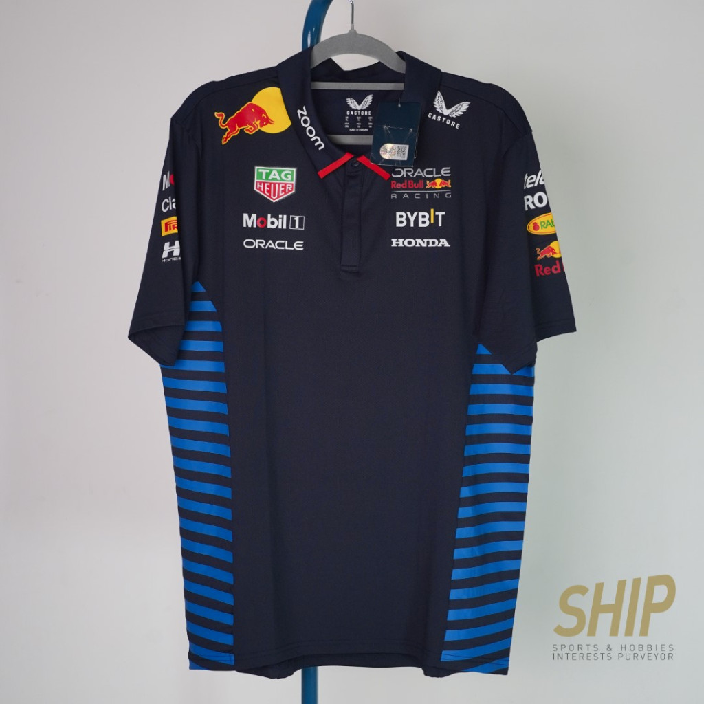 Jual Team Polo shirt RED BULL RACING REDBULL mens original 2024 formula ...
