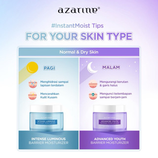 Jual Azarine Barrier Moisturizer Series Pelembab Wajah Cream Gel Facial ...