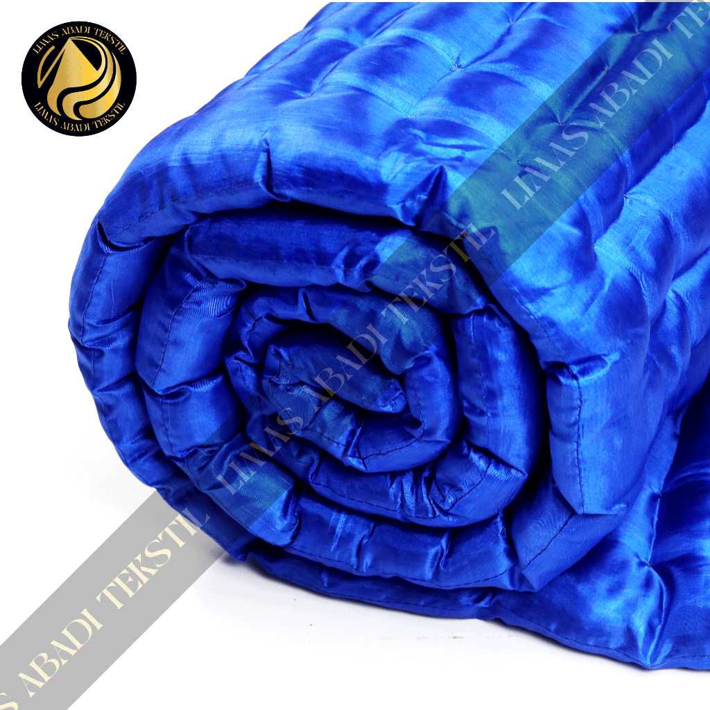 Jual Kain Satin Polos Peles Veles CAPUNG(Biru Benhur)kain roll pelapis ...