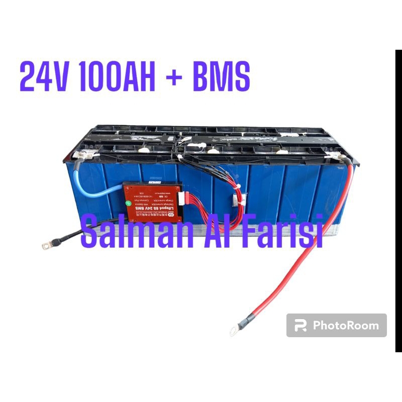 Jual Battery Lifepo4 24v 100Ah Plus Bms Daly Like New | Shopee Indonesia