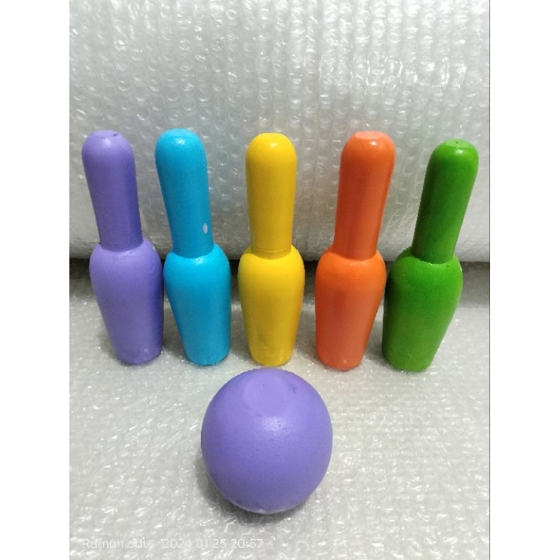Jual Mainan Bowling kayu | Shopee Indonesia