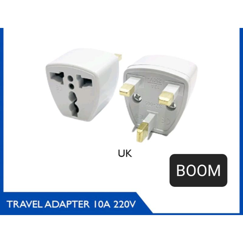 Jual Travel Adaptor Universal Multi Fungsi UK,Over Steker Kaki 3 UK ...