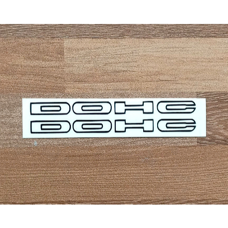 Jual stiker DOHC cutting sticker sticker mobil motor otomotive sticker ...