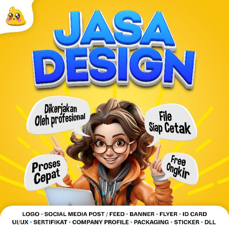 Jual Jasa Desain Logo Banner Design Kaos Baju Stiker Sticker Spanduk ...