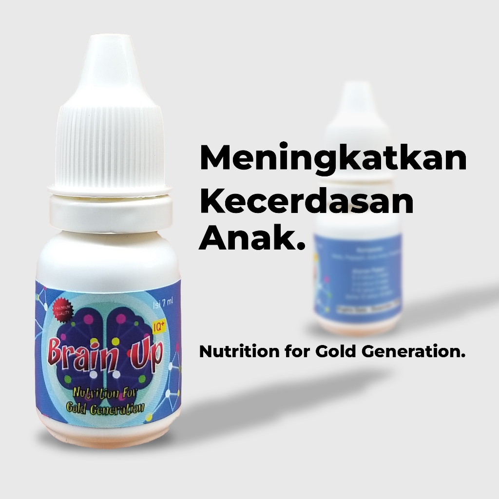 Jual Brain UP Obat Herbal Untuk Multivitamin Nutrisi Otak Anak Autis ...