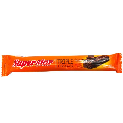 Jual HIRO - Superstar Triple Wafer Chocolate kemasan baru ( 1 box ...