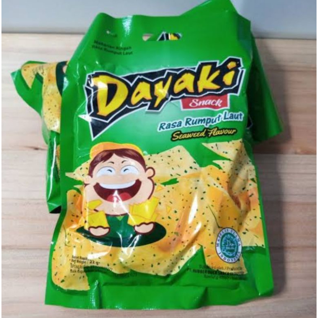Jual Dayaki Snack Rumput Laut 18gr (1 pcs) | Shopee Indonesia
