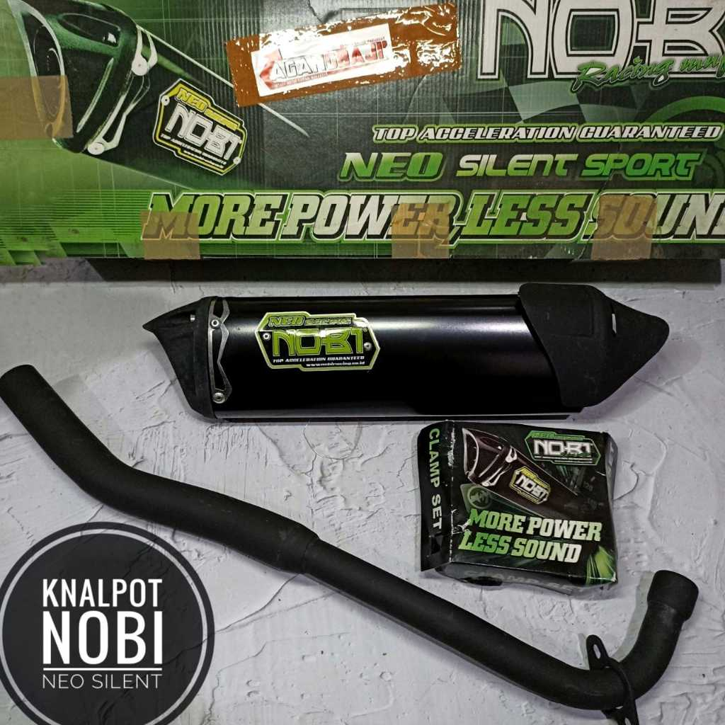 Jual Knalpot Nobi nob1 Neo silent Beat Blade MX Satria 150 Shogun 125 ...