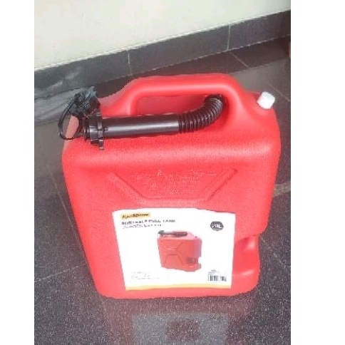 Jual Jerigen Jeriken Bensin Plastik HDPE Ace Krisbow 20 Liter Warna ...