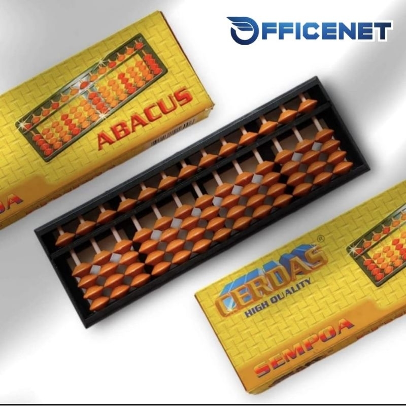 Jual Sempoa Anak Sekolah Abacus Alat Hitung Matematika 13 tiang 17 ...