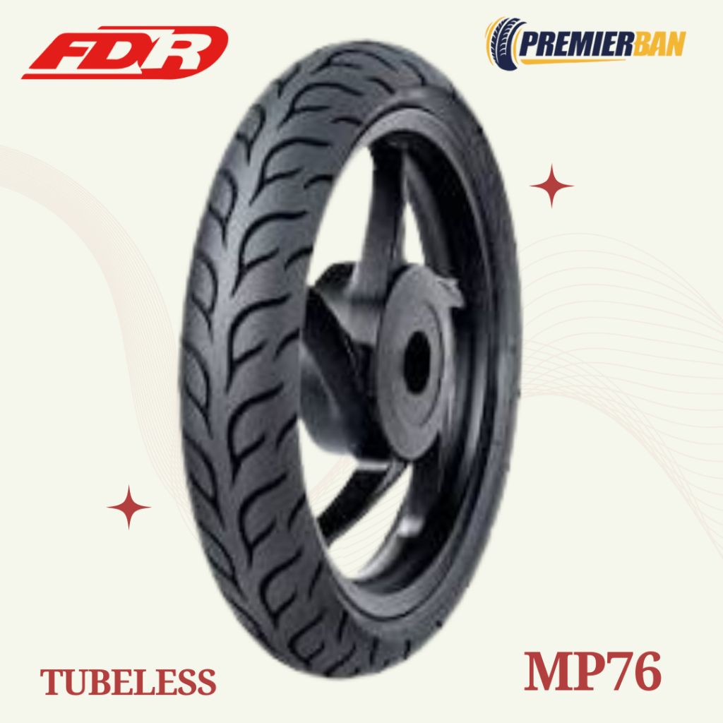 Jual Ban Motor FDR MP76 Ring 14 100/80-14 Ban Motor Vario,Mio,Beat ...