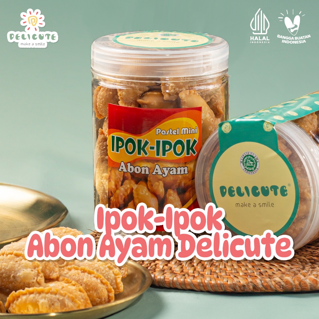 Jual PASTEL MINI IPOK-IPOK ABON AYAM - BERAT 400 GRAM (TERMASUK BUBBLE WRAP) | Shopee Indonesia
