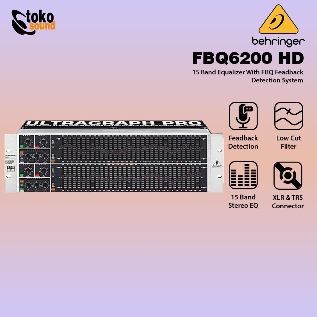 Jual Behringer Ultragraph Pro FBQ6200HD 31-band Stereo Graphic ...