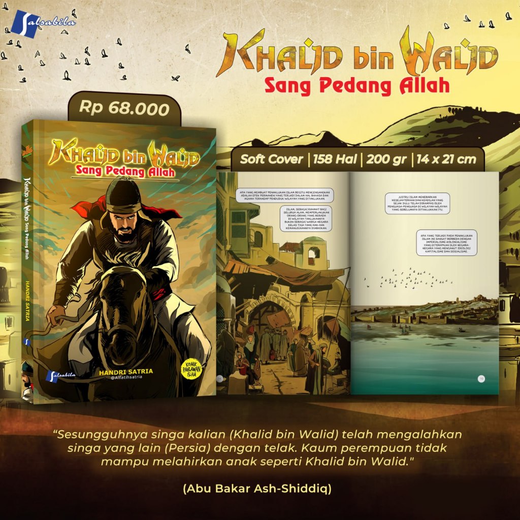 Jual Komik Khalid bin Walid : Sang Pedang Allah | Shopee Indonesia
