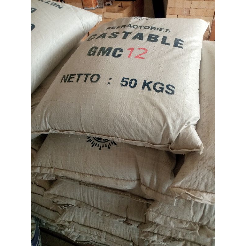 Jual SEMEN CASTABLE C-12, Eceran Per 1 kg, Khusus untuk COR ( bertahan ...